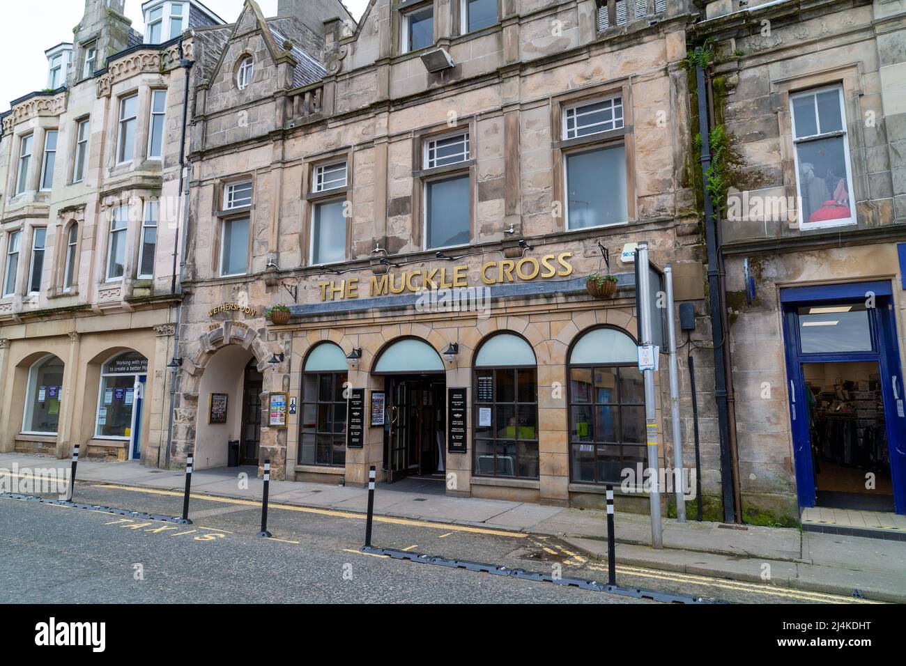 The Muckle Cross, Elgin Stock Photo - Alamy