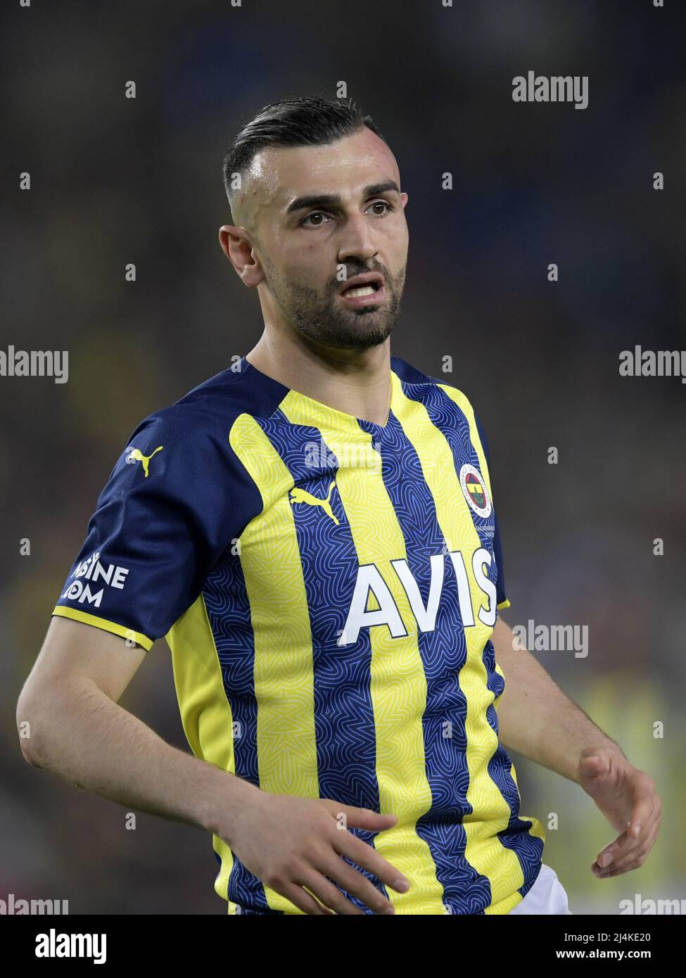 ISTANBUL - Serdar Dursun of Fenerbahce SK during the Turkish Superliga ...