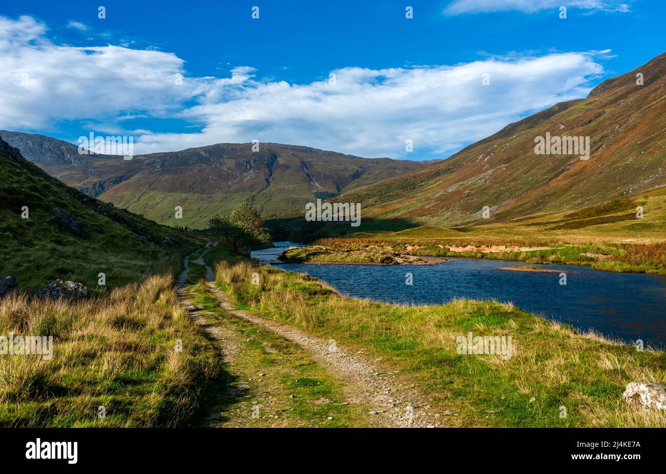 Glenlicht in The Kintail Forest, Scotland Stock Photo - Alamy