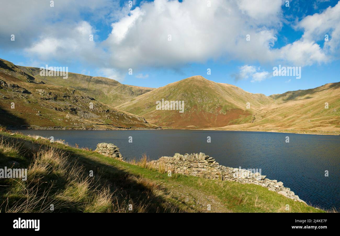 Kentmere Reservoir and the Kentmere Dale Head Cumbria Stock Photo - Alamy