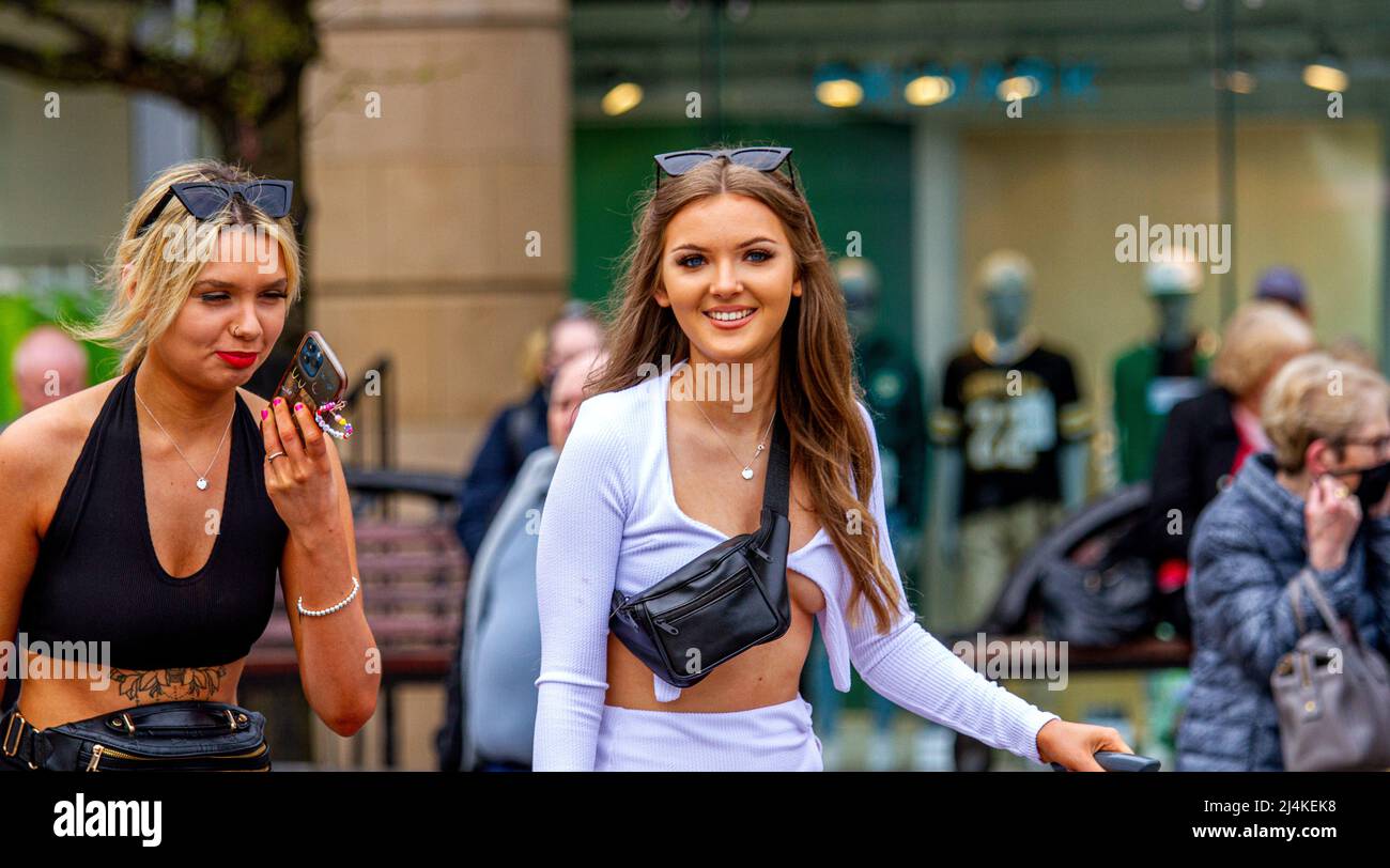 Women wearing skimpy clothing hi-res stock photography and images - Alamy