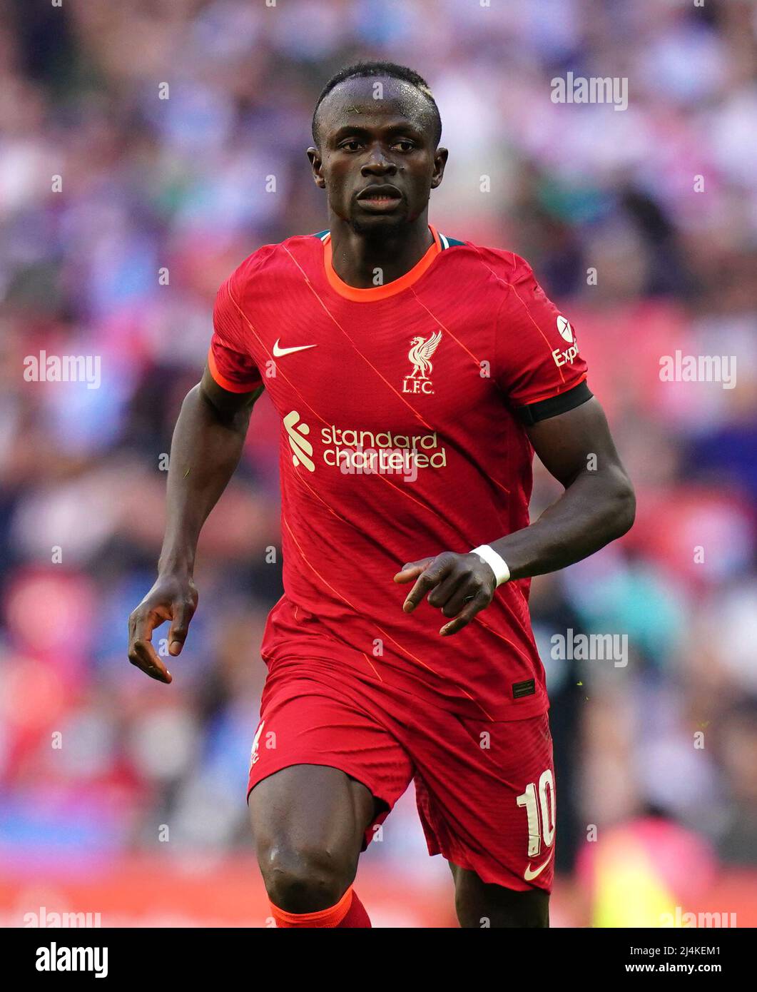 Liverpool's Sadio Mane during the Emirates FA Cup semi final match at ...