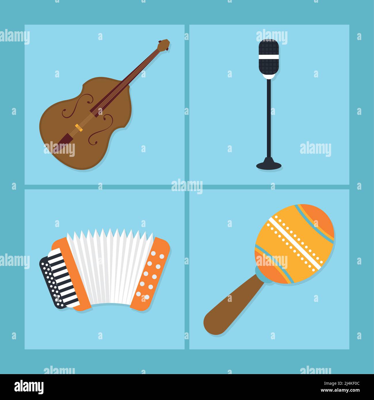 musical instruments icon set Stock Vector Image & Art - Alamy