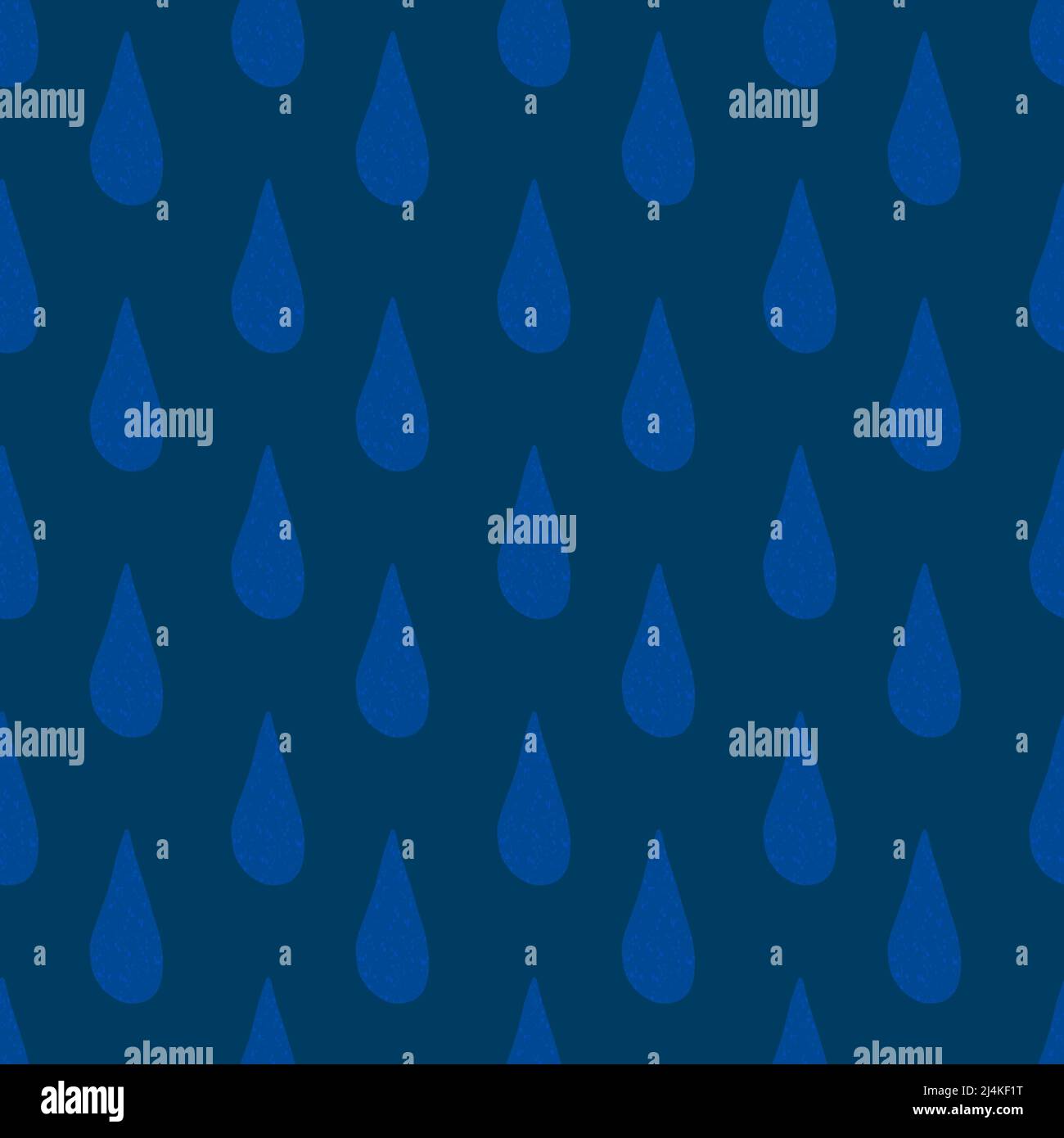 Rain seamless water drops pattern for textiles and packaging and gifts ...