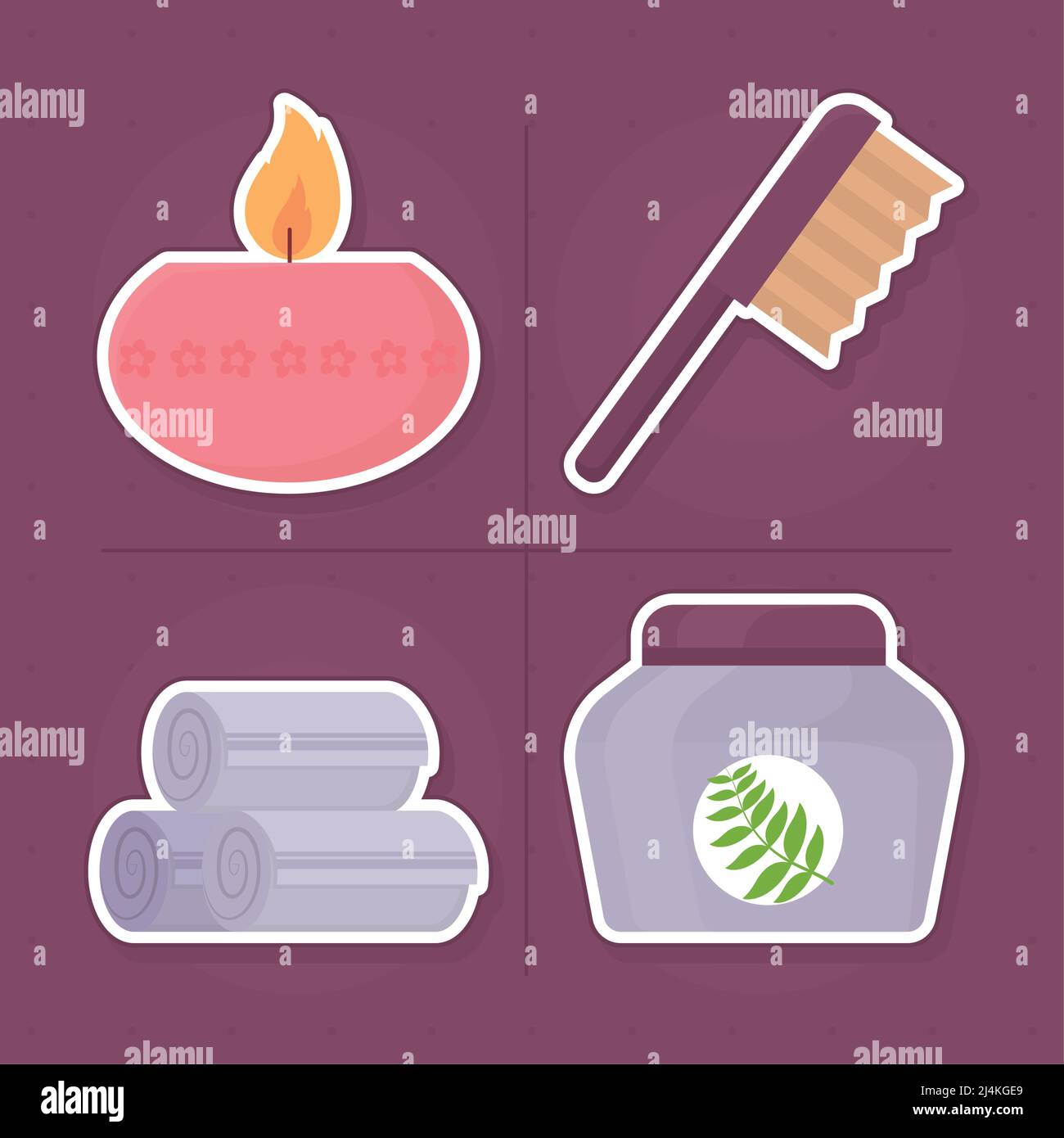 spa equipment icon set Stock Vector Image & Art - Alamy