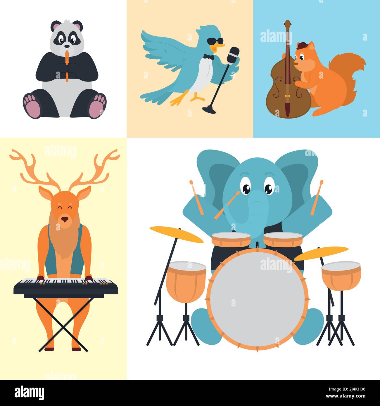 Animals classic Stock Vector Images - Alamy