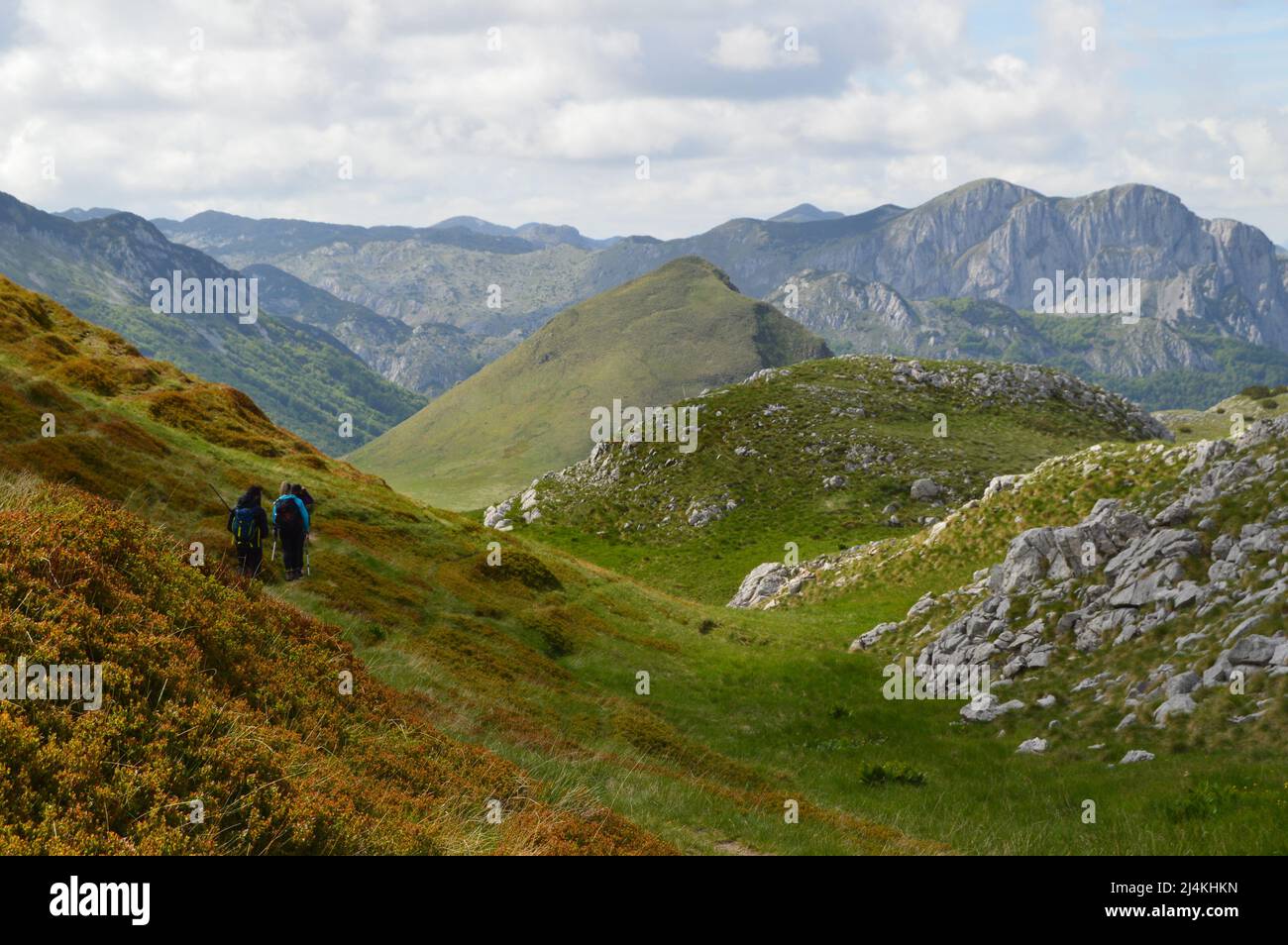 Hiking day on Zelengora mountain, Bosnia Stock Photo - Alamy