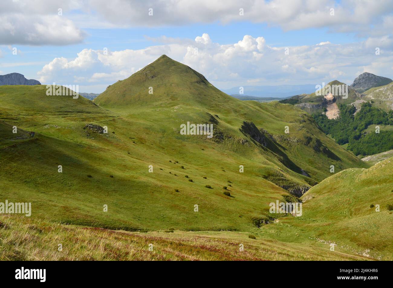 Hiking day on Zelengora mountain, Bosnia Stock Photo - Alamy