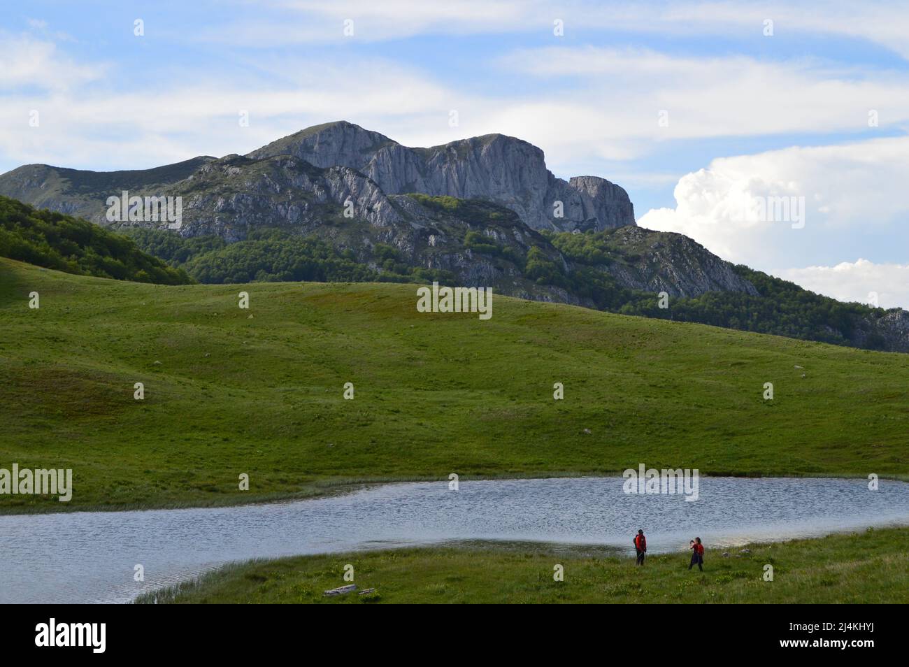 Hiking day on Zelengora mountain, Bosnia Stock Photo - Alamy