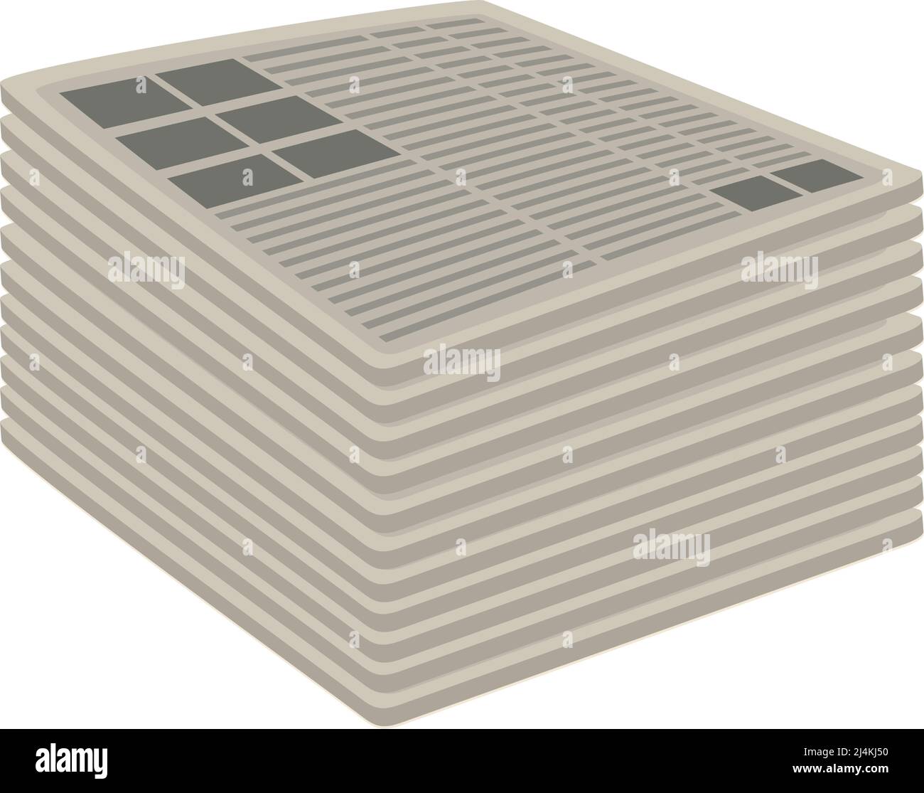 Newspapers vector illustration Stock Vector Image & Art - Alamy