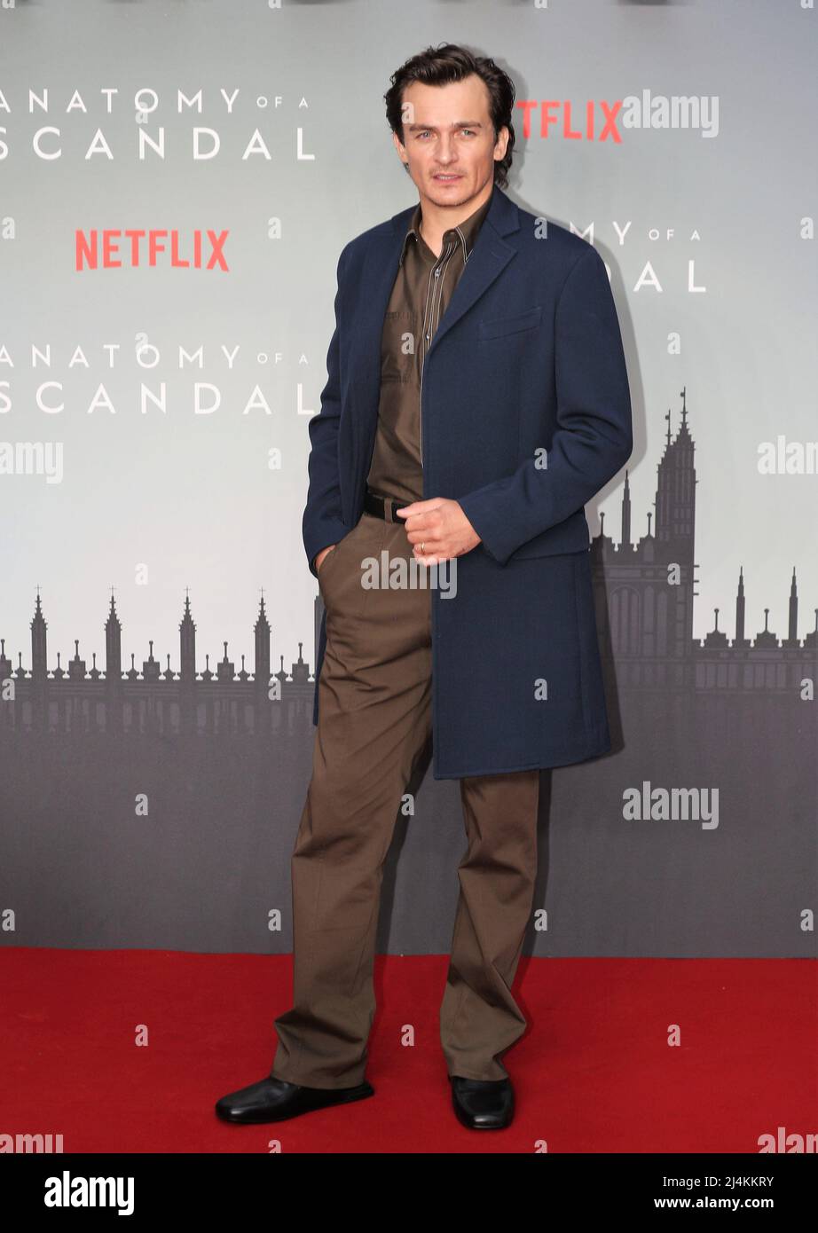 London, UK 14th April 2022, Rupert Friend attends the World Premiere of ...