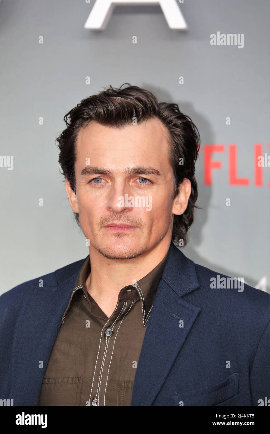 London, UK 14th April 2022, Rupert Friend attends the World Premiere of ...