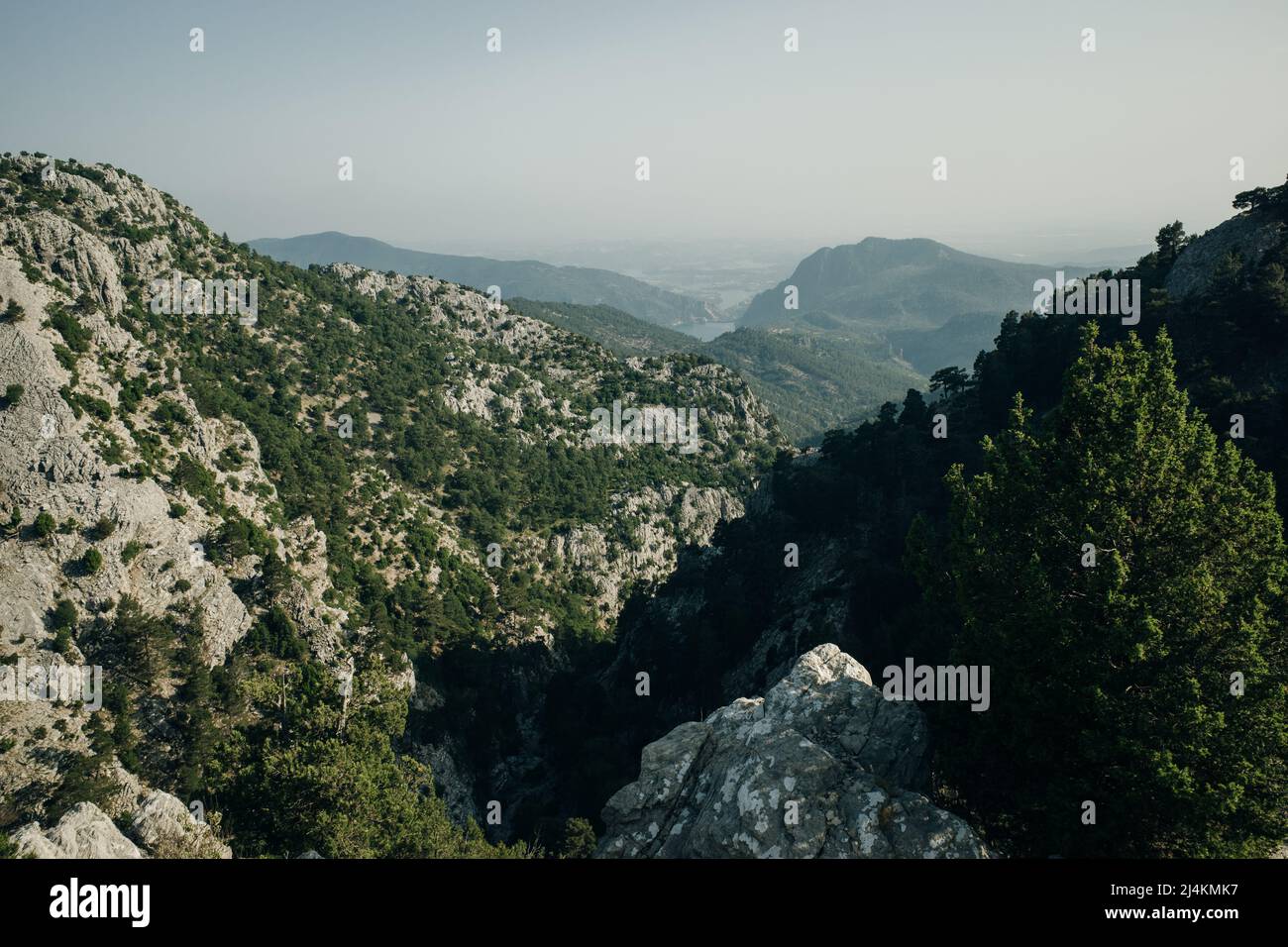 Turkish landscape in Beydaglari Sahil Milli Parki, Toros Taurus ...
