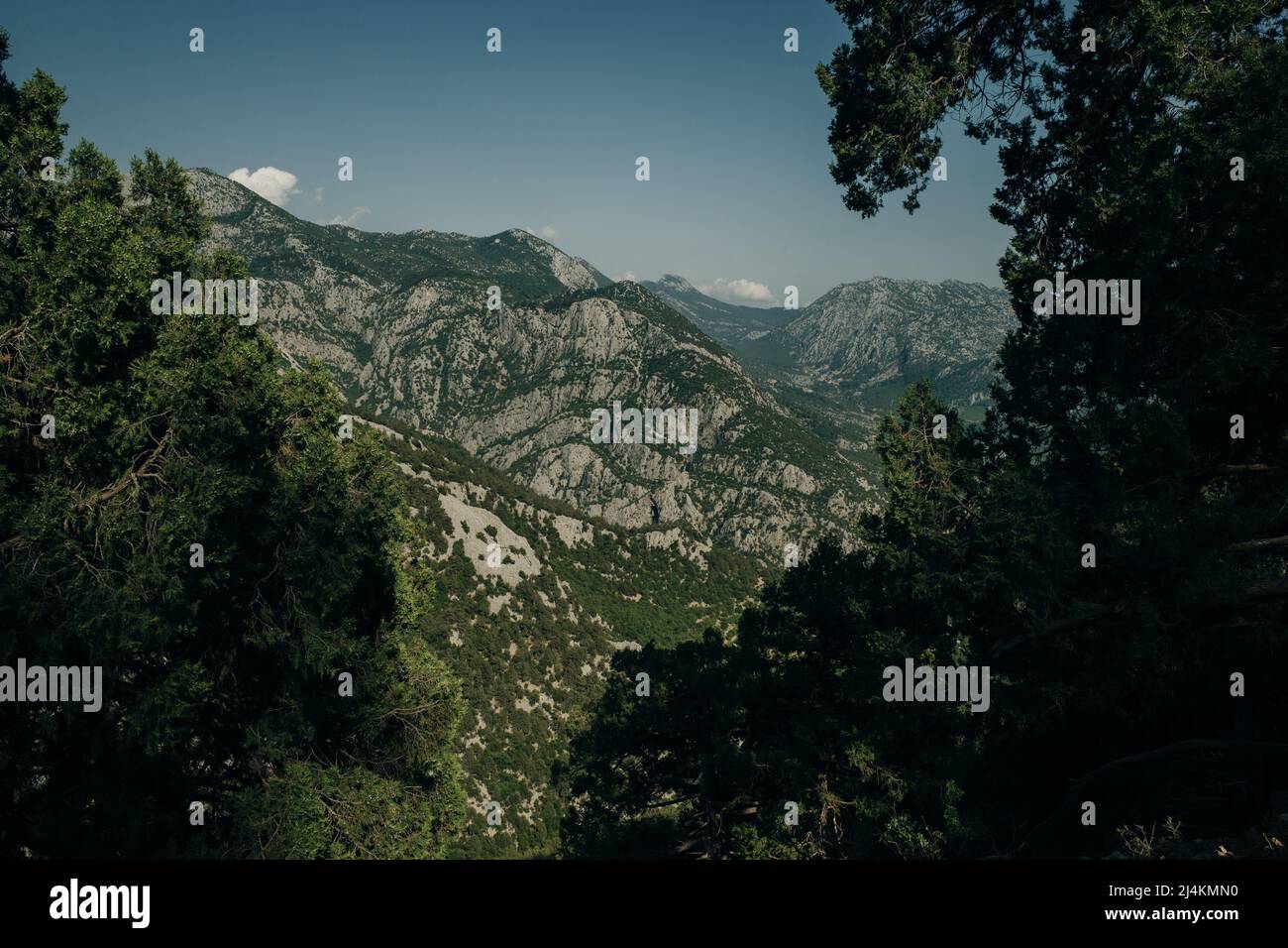 Turkish landscape in Beydaglari Sahil Milli Parki, Toros Taurus ...