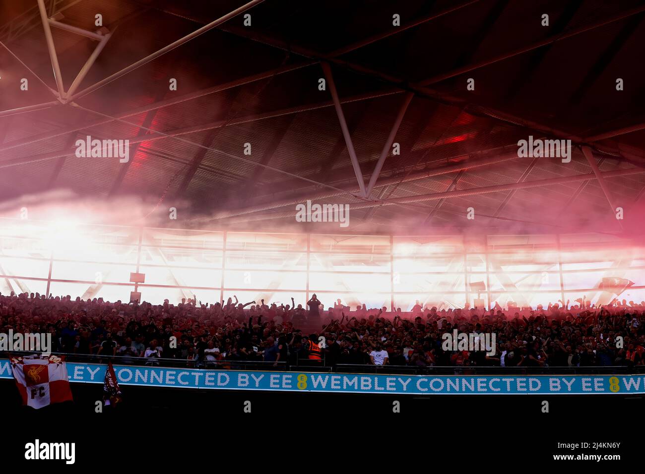 16th April 2022, Wembley Stadium, London England: FA Cup semi-final ...