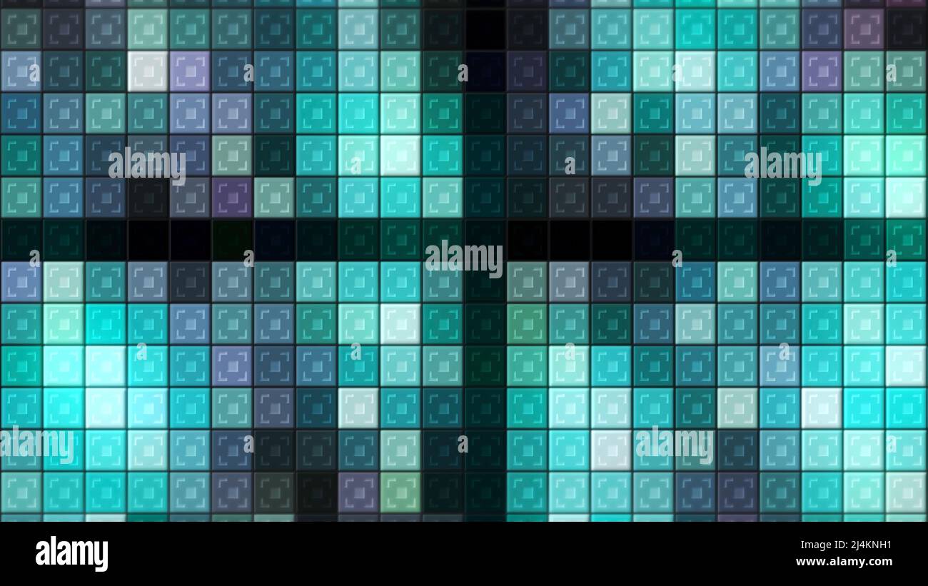 Background of colorful flashing squares in disco style. Motion. Disco ...