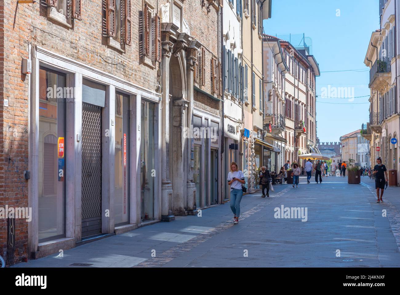 Rimini italy beach 2021 hi-res stock photography and images - Alamy