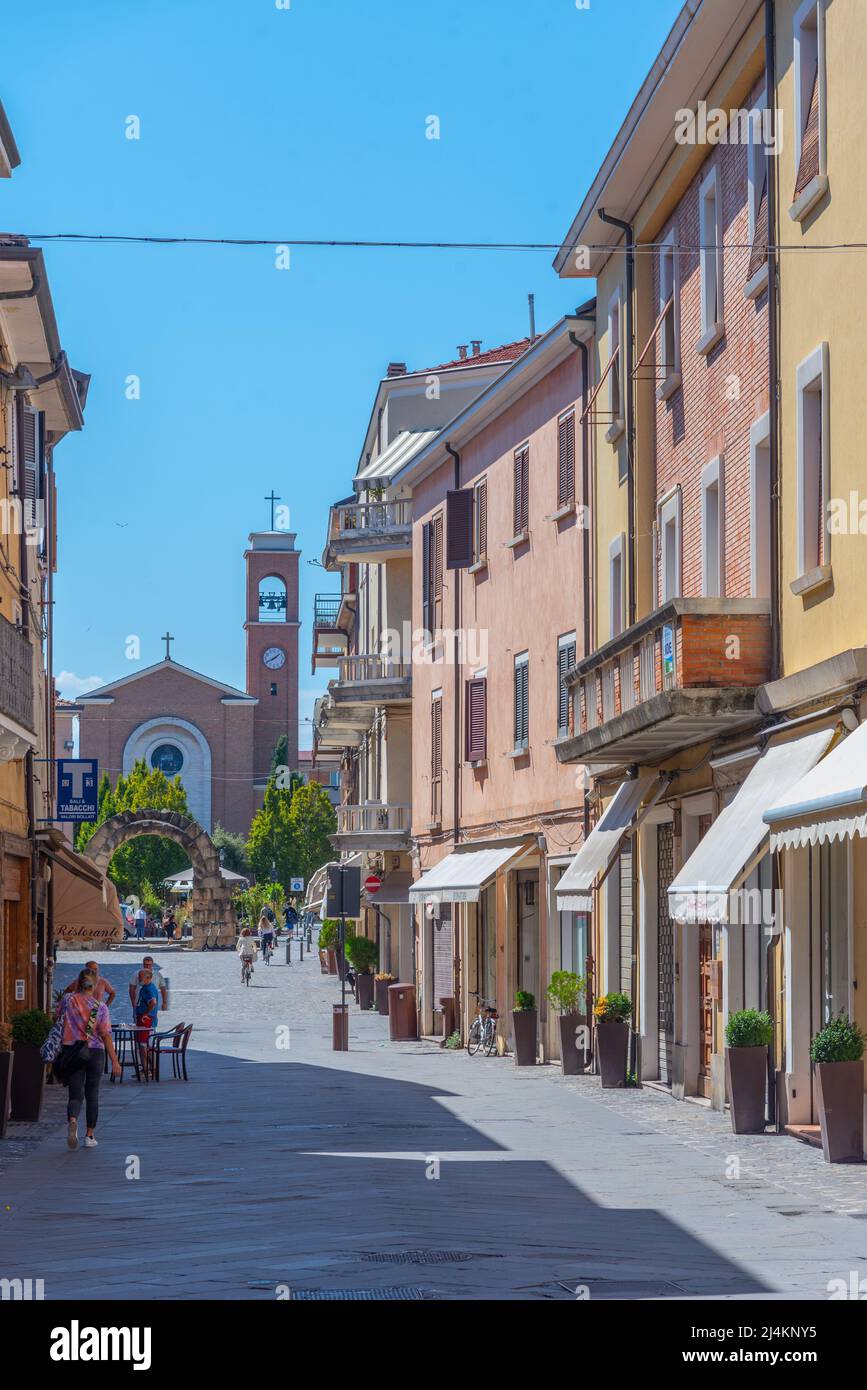 Rimini italy beach 2021 hi-res stock photography and images - Alamy