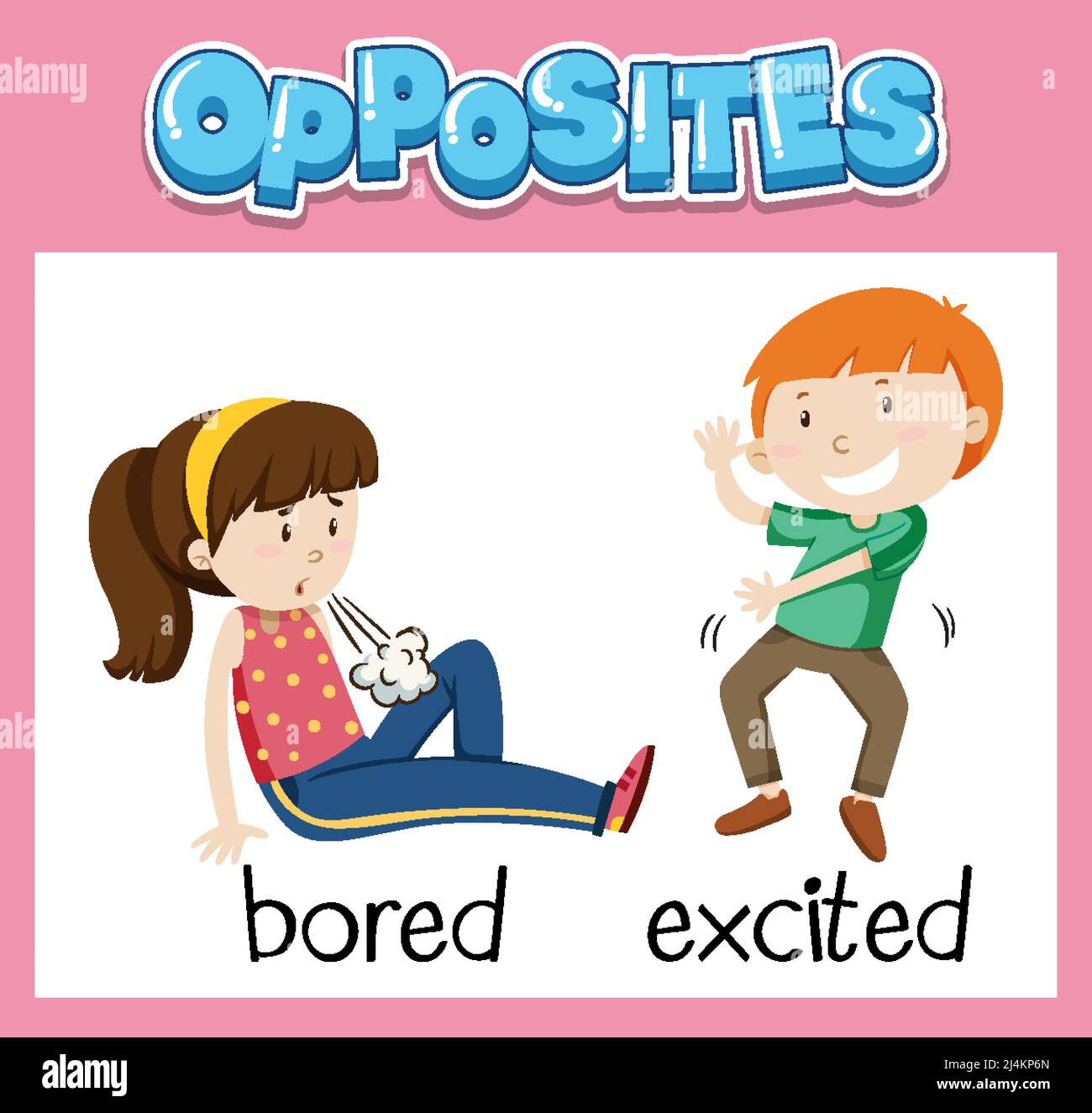 Youth tired child Stock Vector Images - Alamy