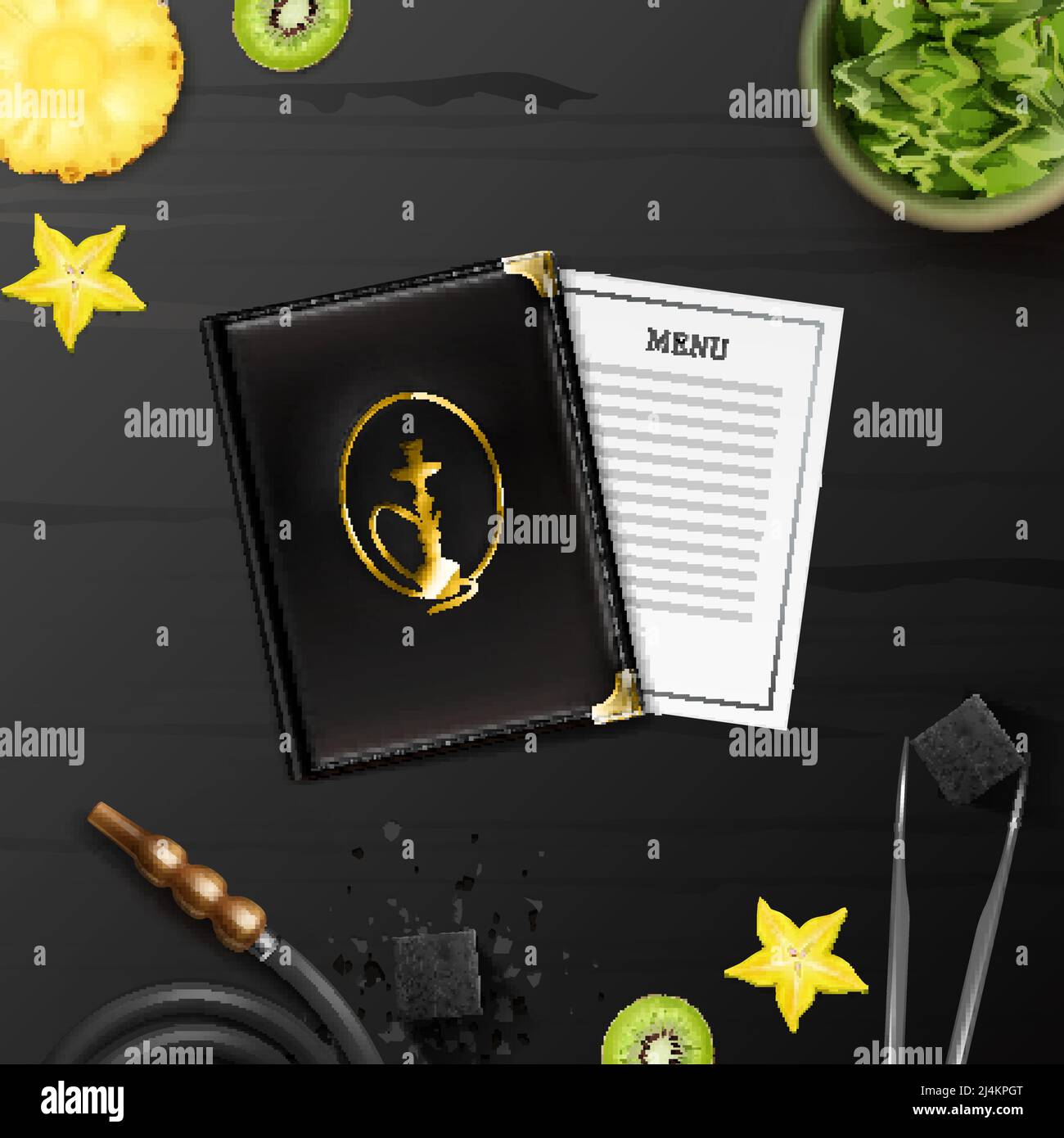 Shisha flavour Stock Vector Images - Alamy