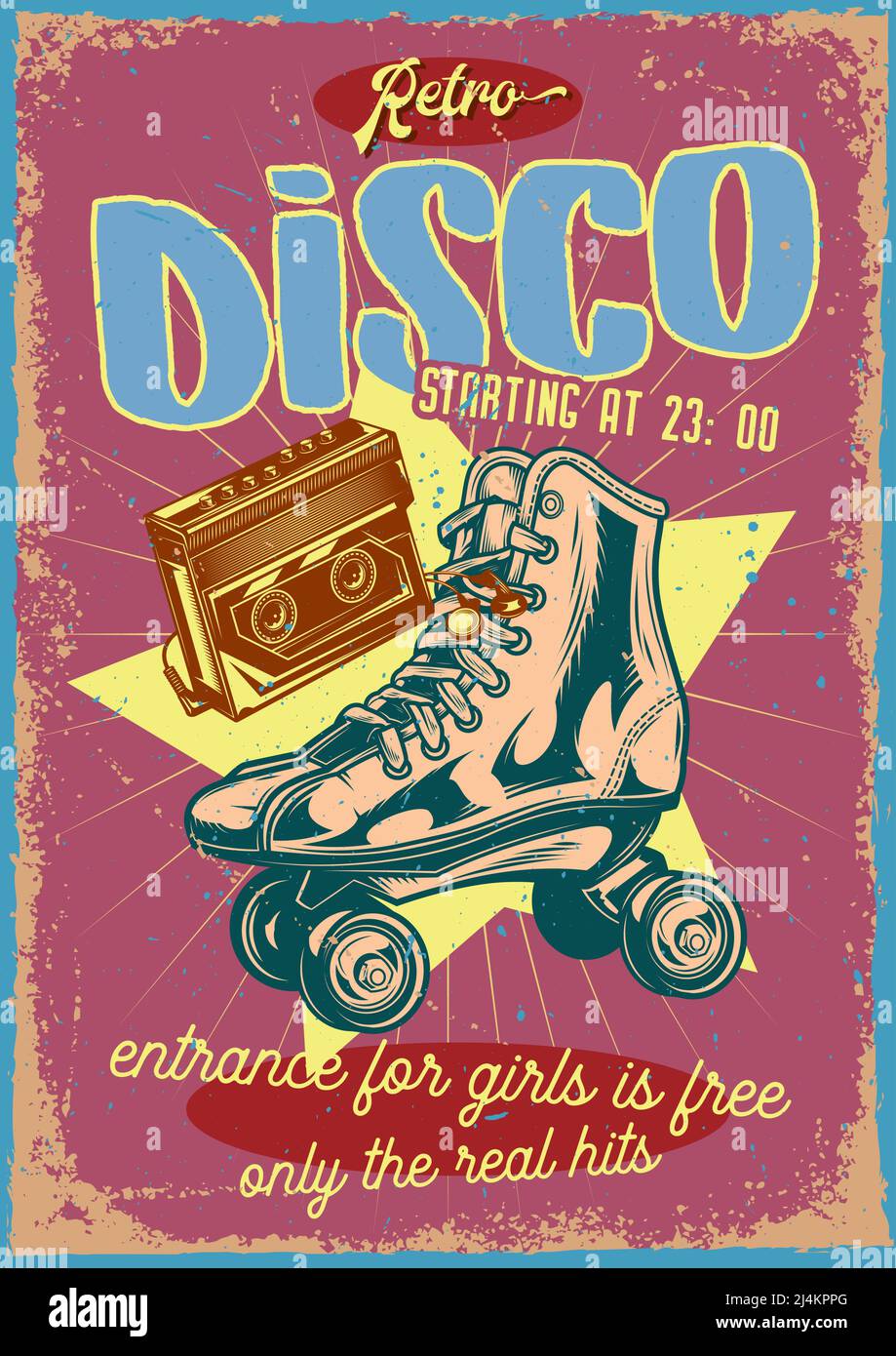 Roller Disco Poster