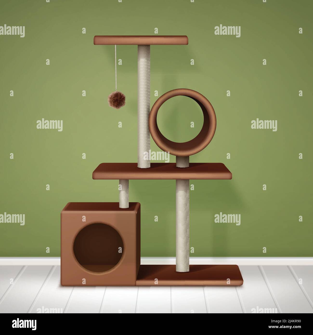 Beige tree interior Stock Vector Images - Alamy