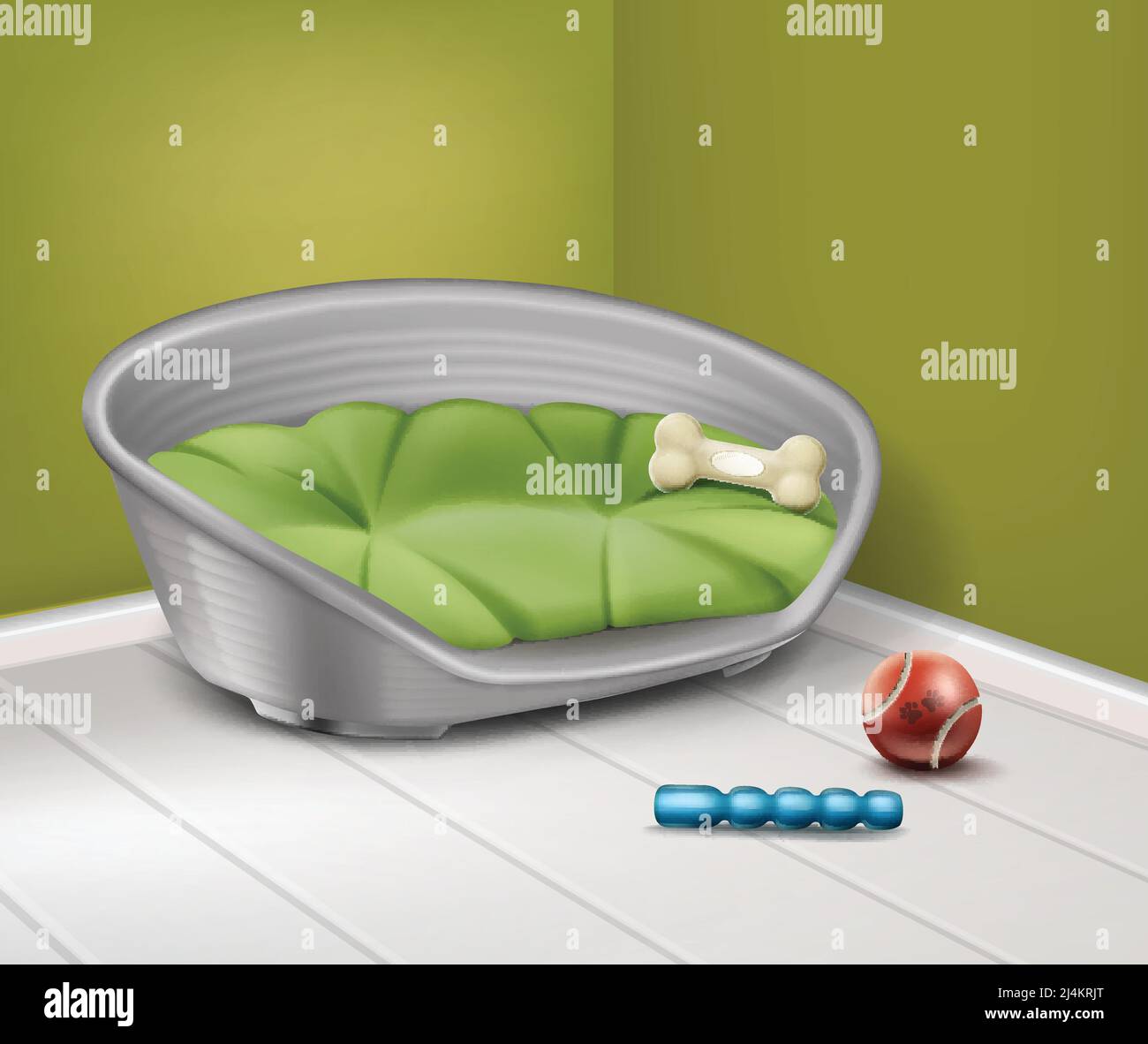 Dog place home Stock Vector Images - Alamy