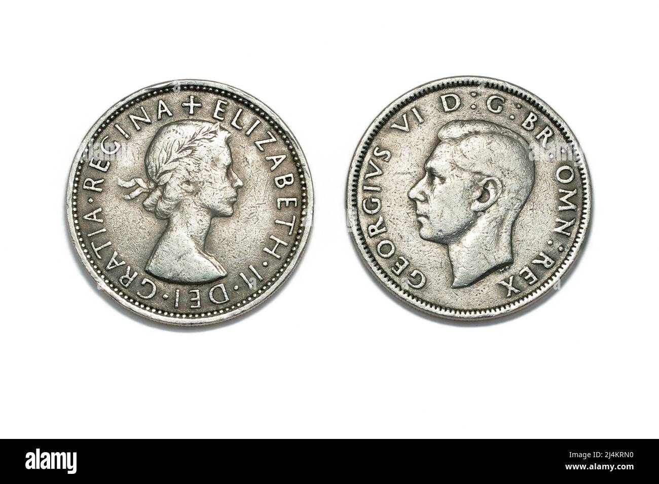 Pre decimal coins hi-res stock photography and images - Alamy