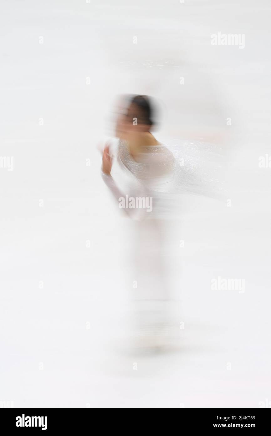 Tallinn, Estonia. 16th Apr 2022. Andrea ASTRAIN MAYNEZ (MEX), during ...