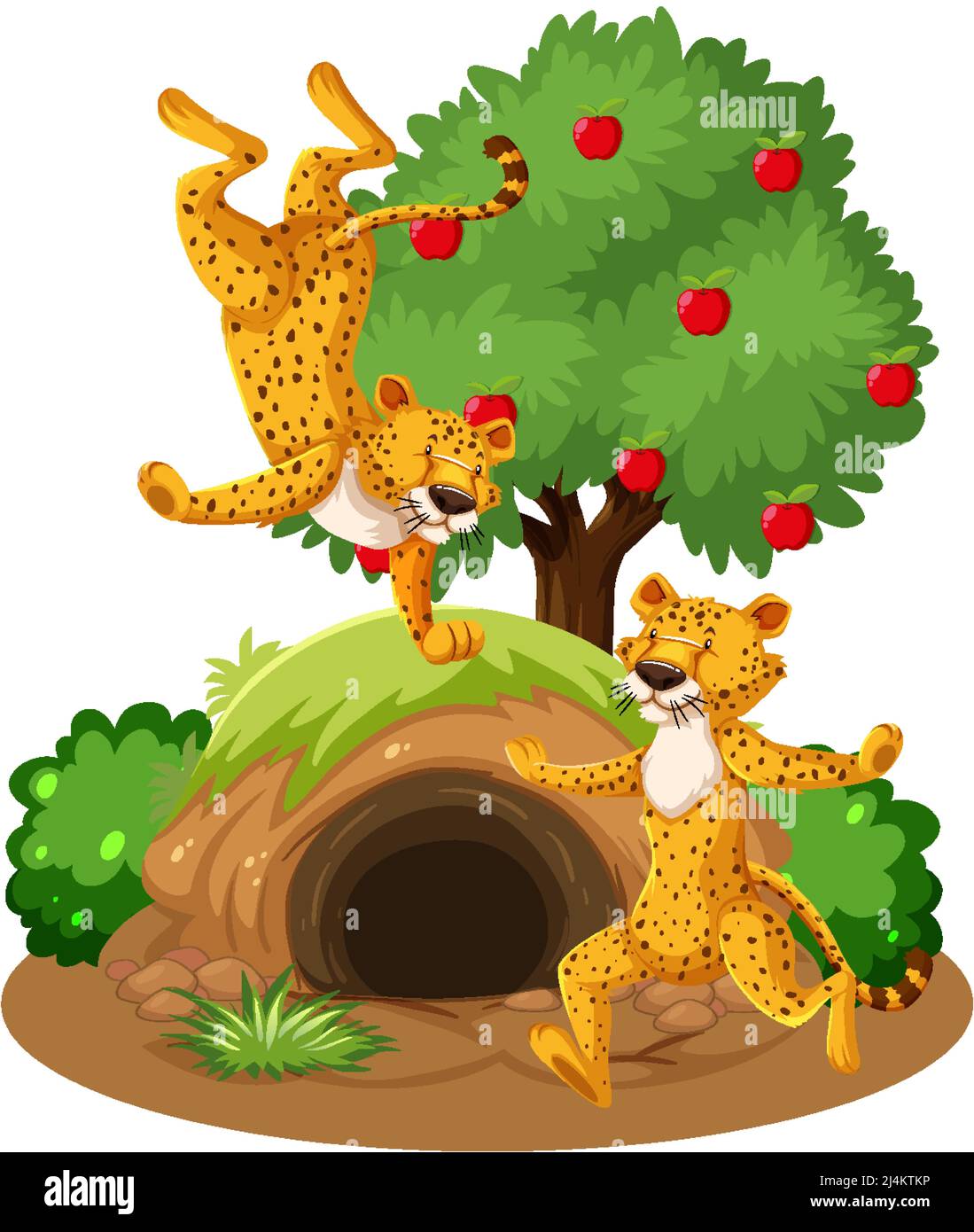 Burrow animals Stock Vector Images - Alamy