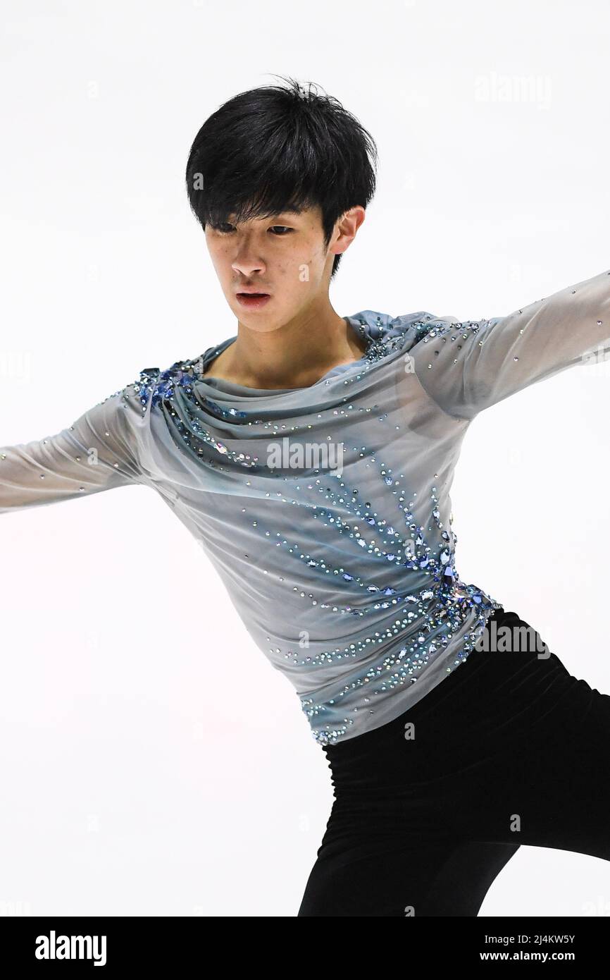 Tallinn, Estonia. 16th Apr 2022. Tatsuya TSUBOI (JPN), during Men ...