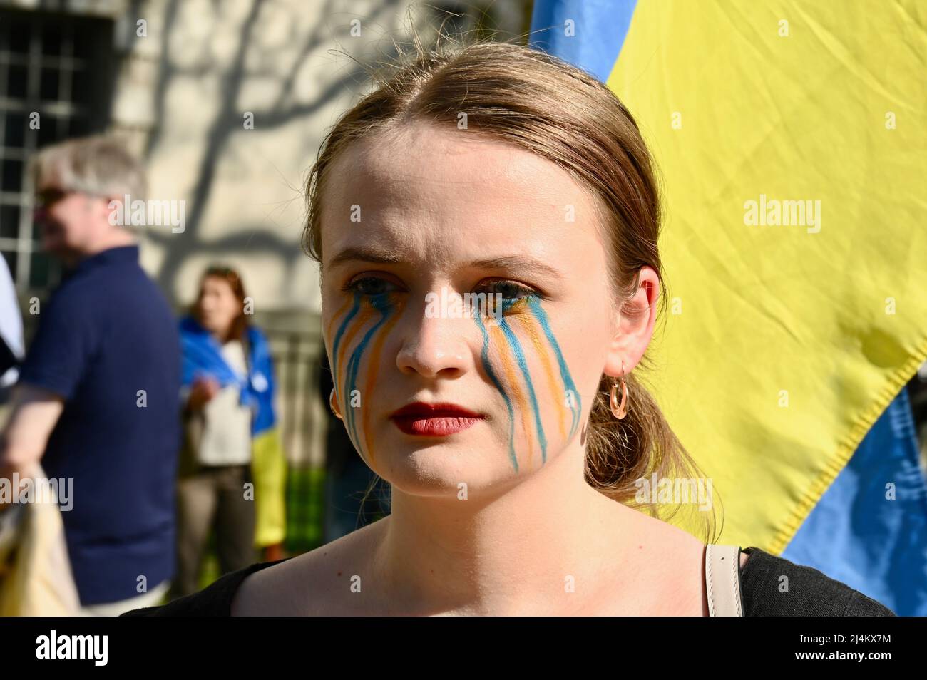 War paint face hi-res stock photography and images - Alamy