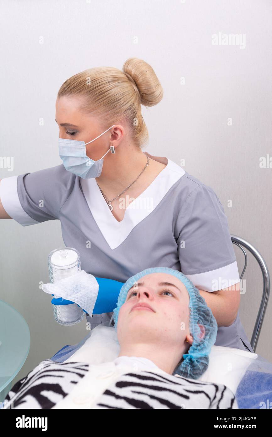 Peeling off skin hi-res stock photography and images - Alamy