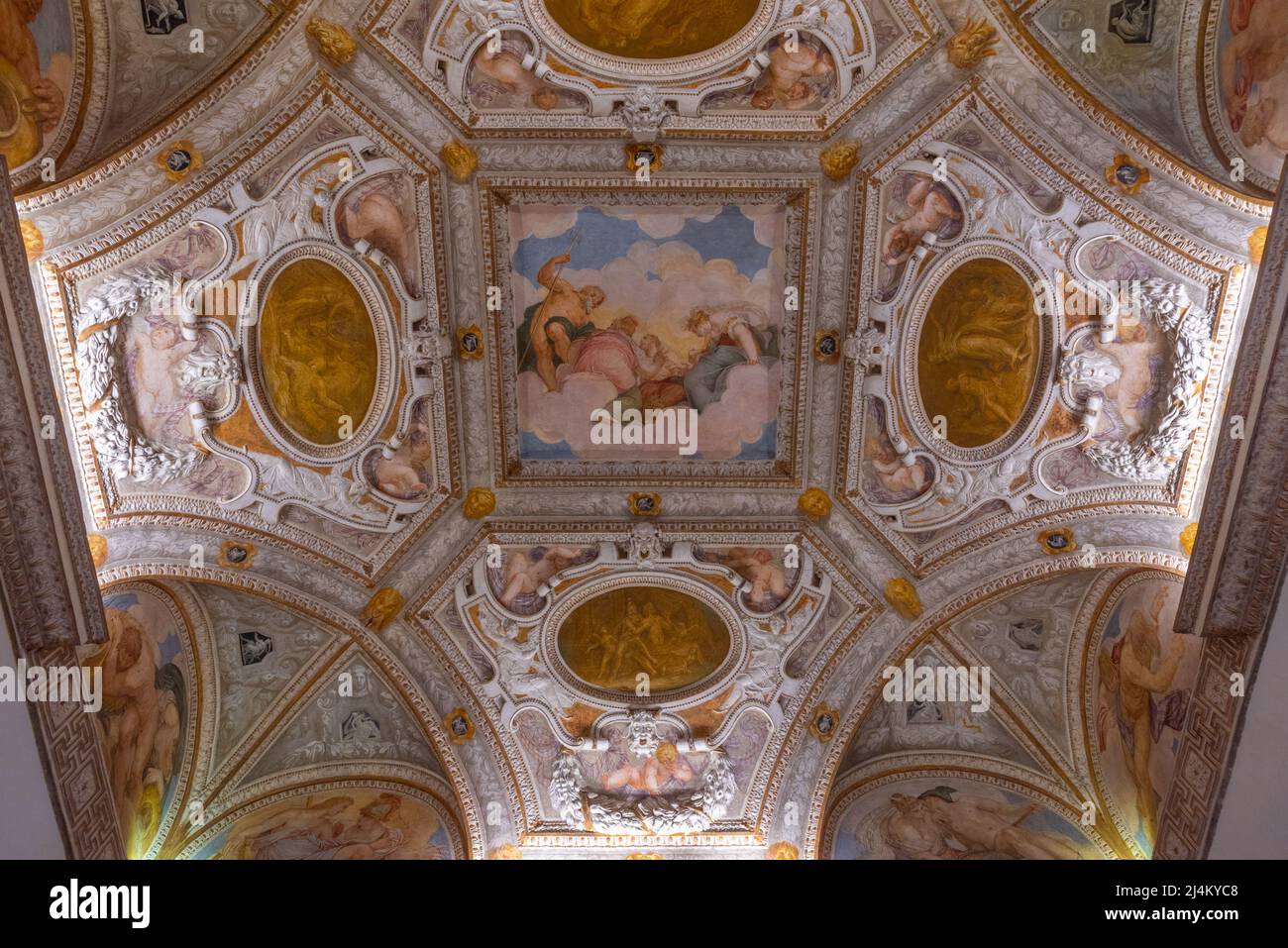 Palazzo chiericati ceiling hi-res stock photography and images - Alamy