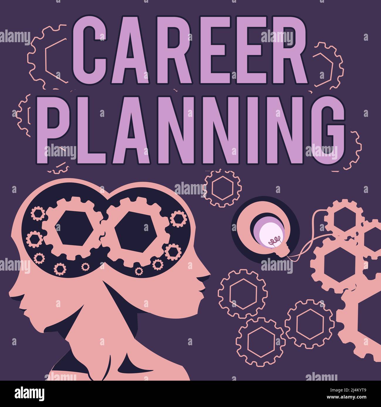 Hand writing sign Career Planning. Business showcase Strategically plan ...