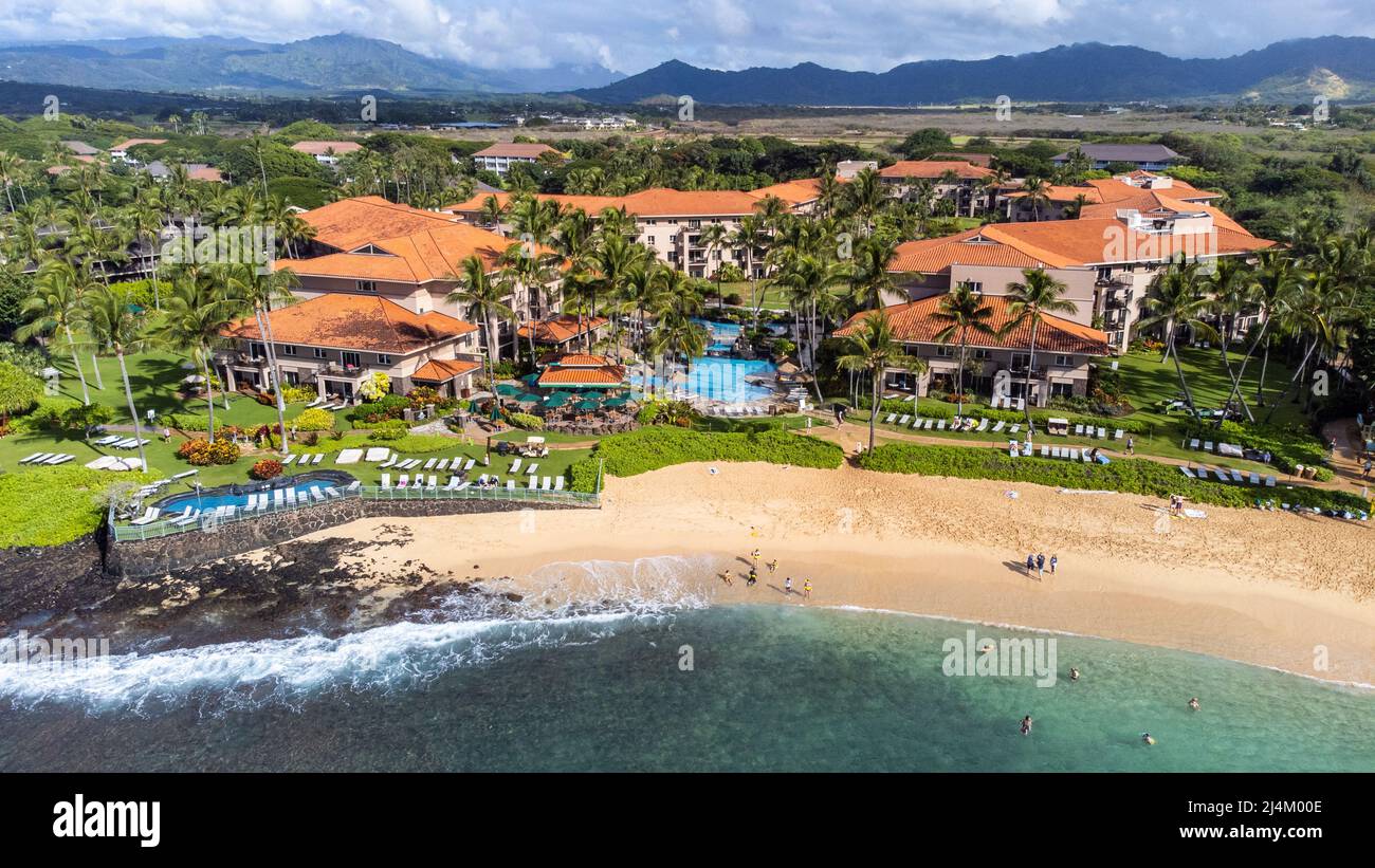 Marriott's Waiohai Beach Club, Marriott vacation club, Koloa, Kauai ...