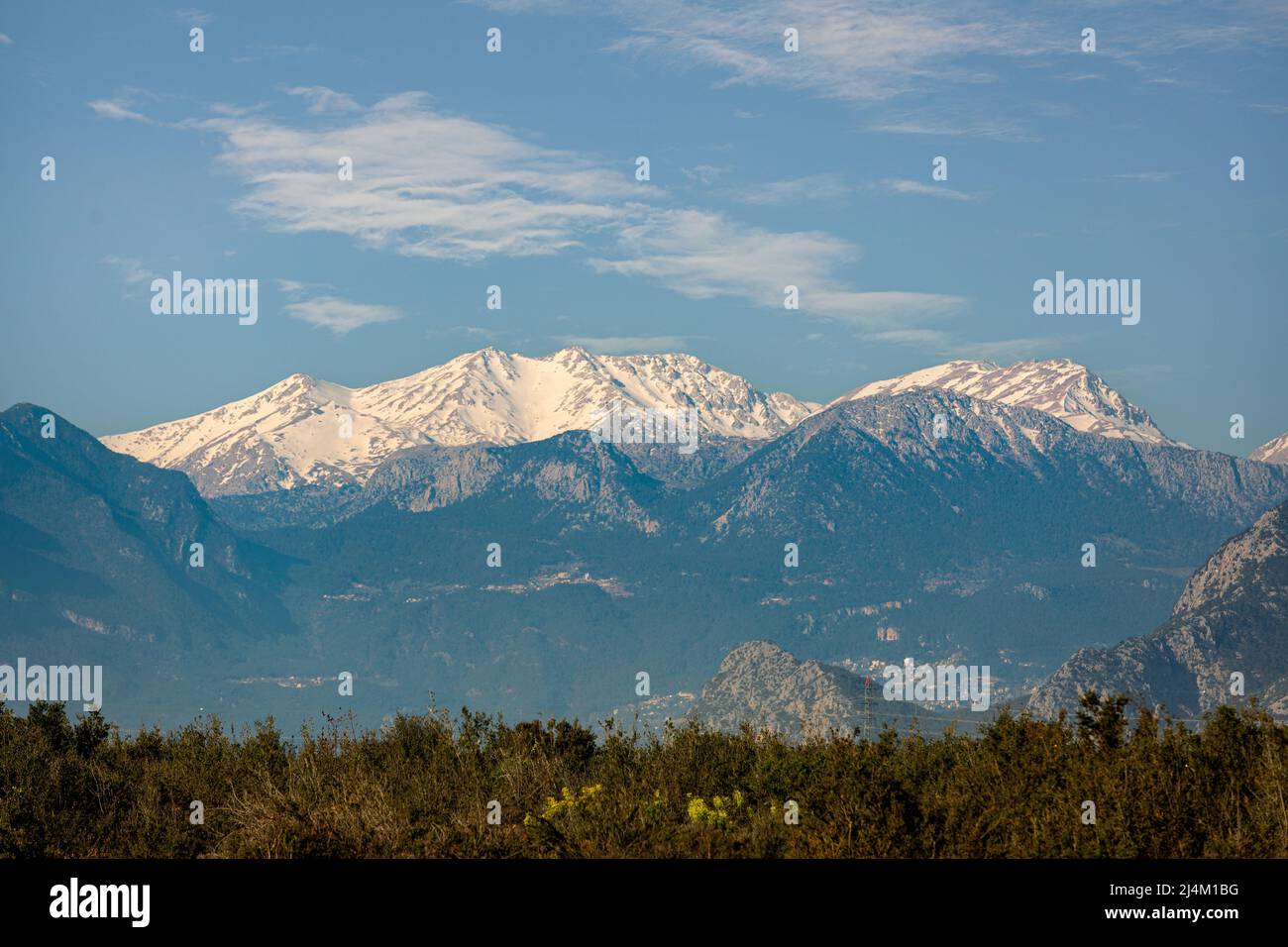 Antalya Taurus mountain views, in Turkey Antalya City Stock Photo - Alamy