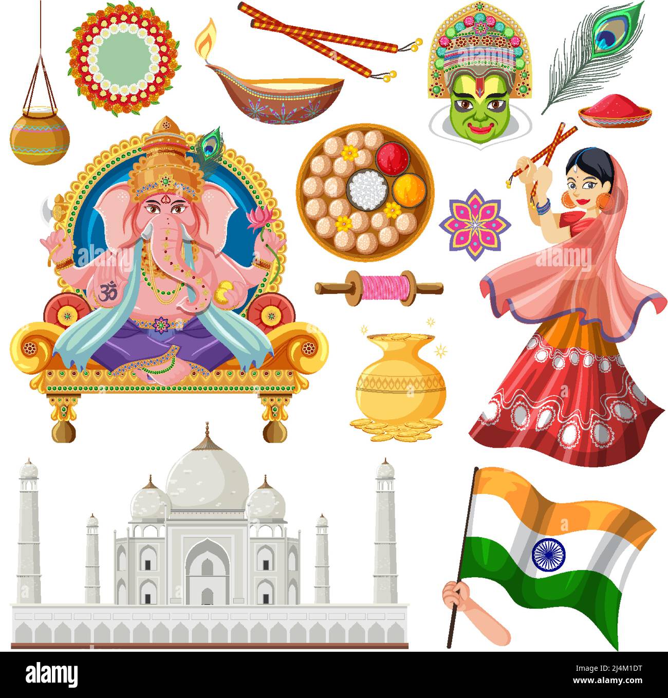 Indian Traditional Clipart