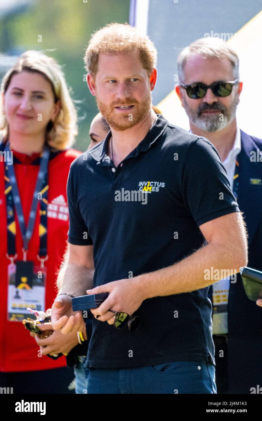 Prince Harry, Duke of Sussex at Jaguar Land Rover Driving Challenge ...