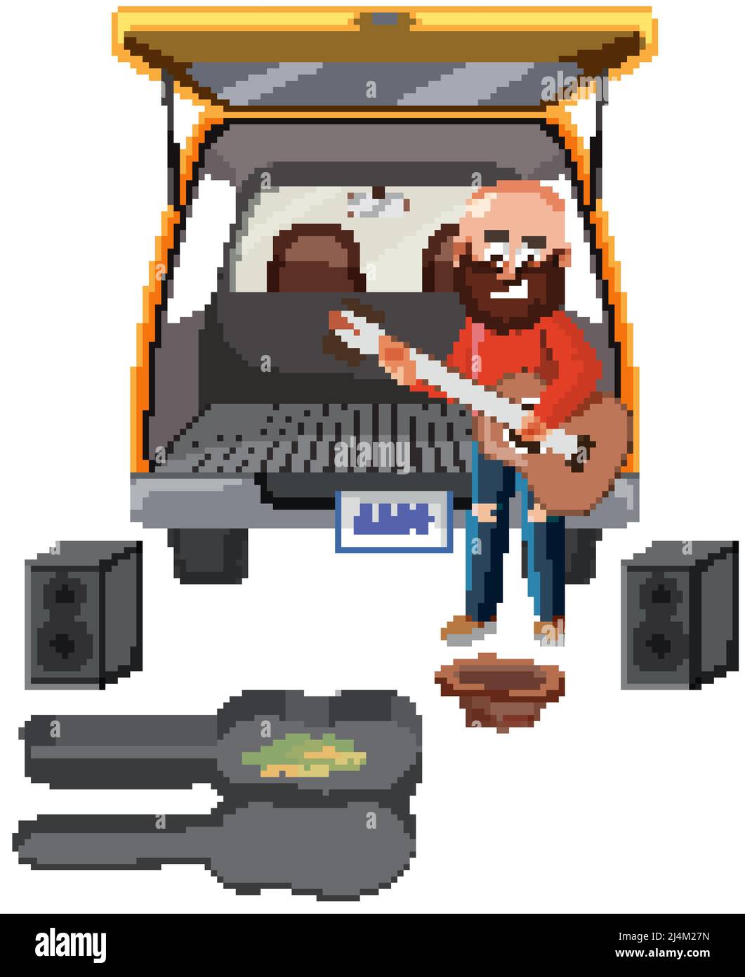 Money for music Stock Vector Images - Alamy