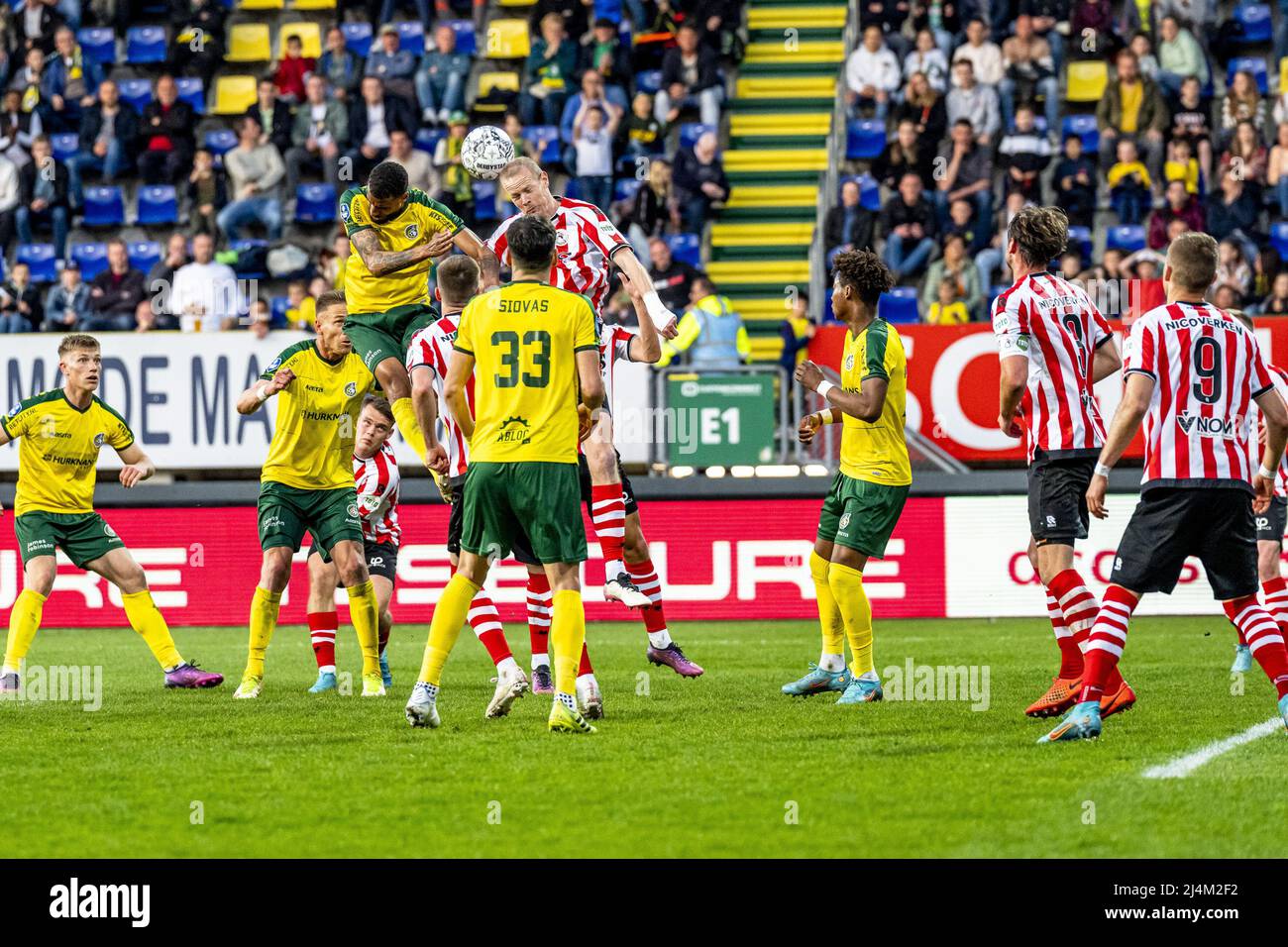 SITTARD, Netherlands, 16-04-2022, football, , Dutch eredivisie, season ...