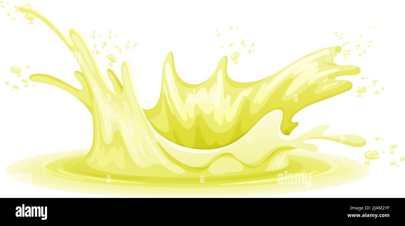 A water splash on white background illustration Stock Vector Image ...