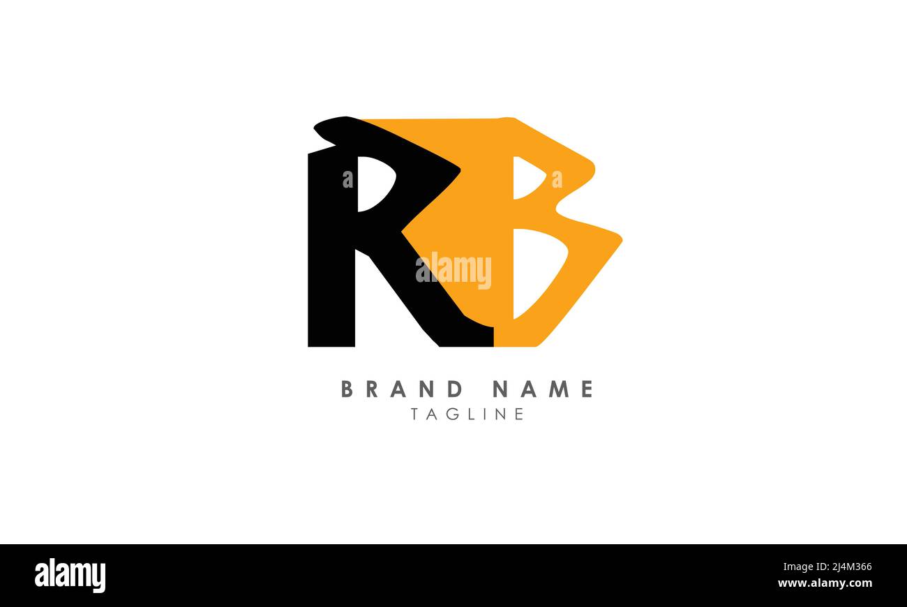Alphabet letters Initials Monogram logo RB, BR, R and B Stock Vector Image & Art - Alamy