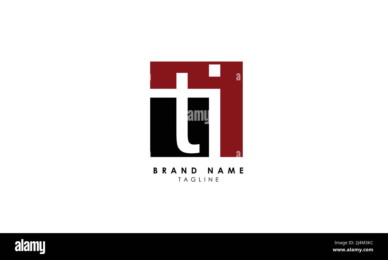 Alphabet letters Initials Monogram logo TI, IT, T and I Stock Vector ...