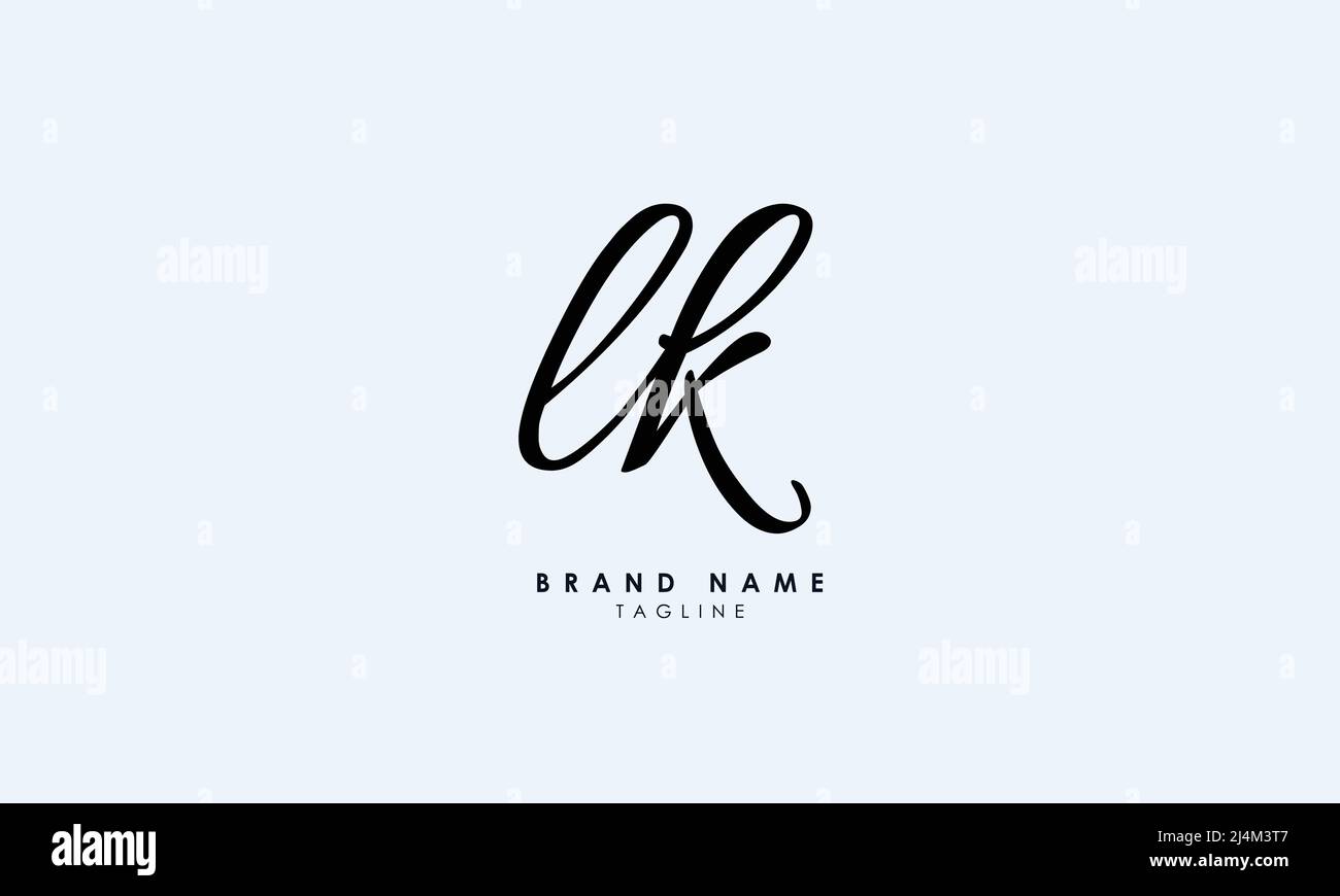 Initial k and l Stock Vector Images - Alamy