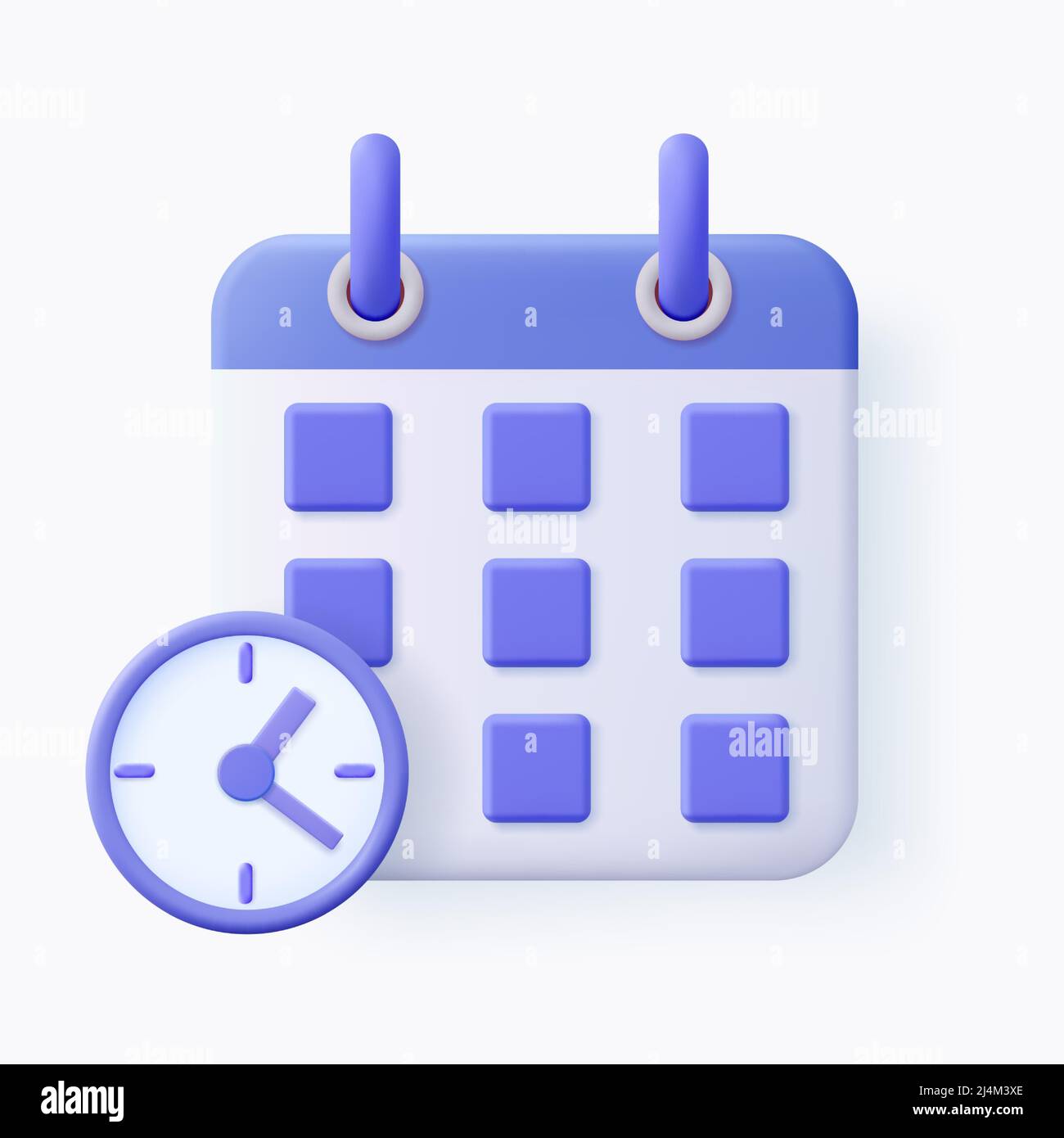 3d Calendar icon Stock Vector Image & Art - Alamy