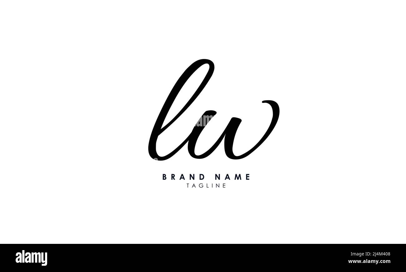 Lw letters hi-res stock photography and images - Alamy