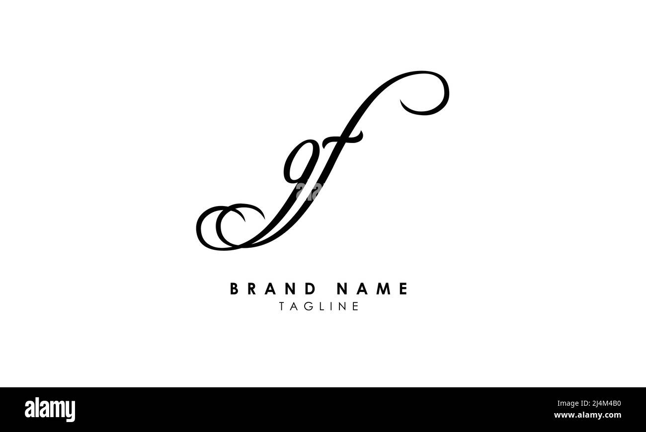 Monogram gf Black and White Stock Photos & Images - Alamy