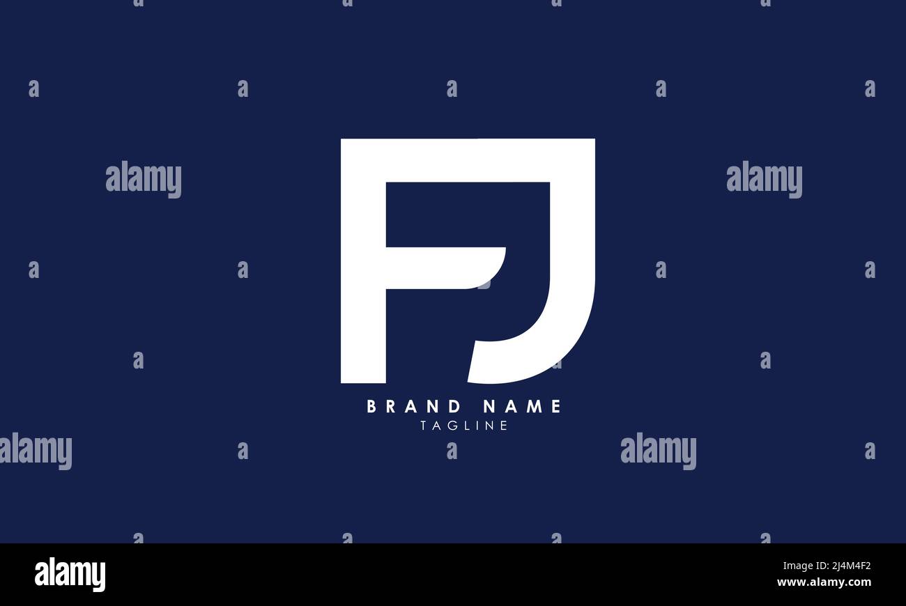 Letter fj line hi-res stock photography and images - Alamy