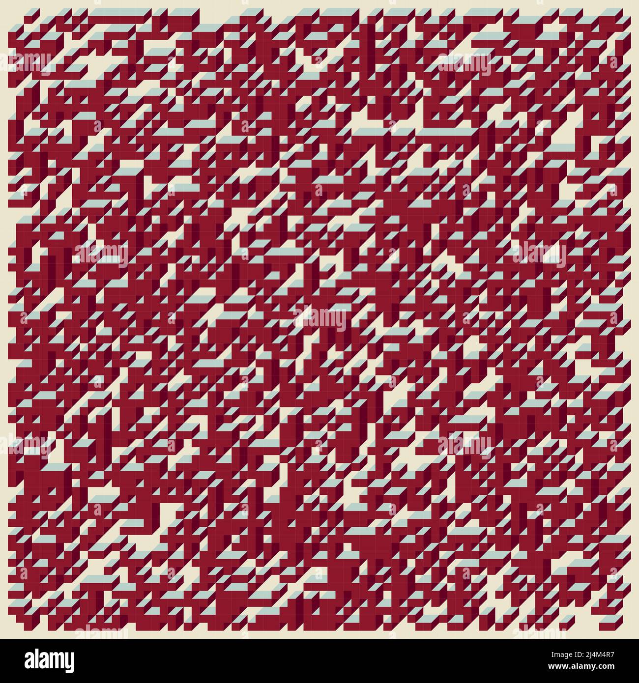 Implementation of Edward Zajec’s “Il Cubo” generative art background ...